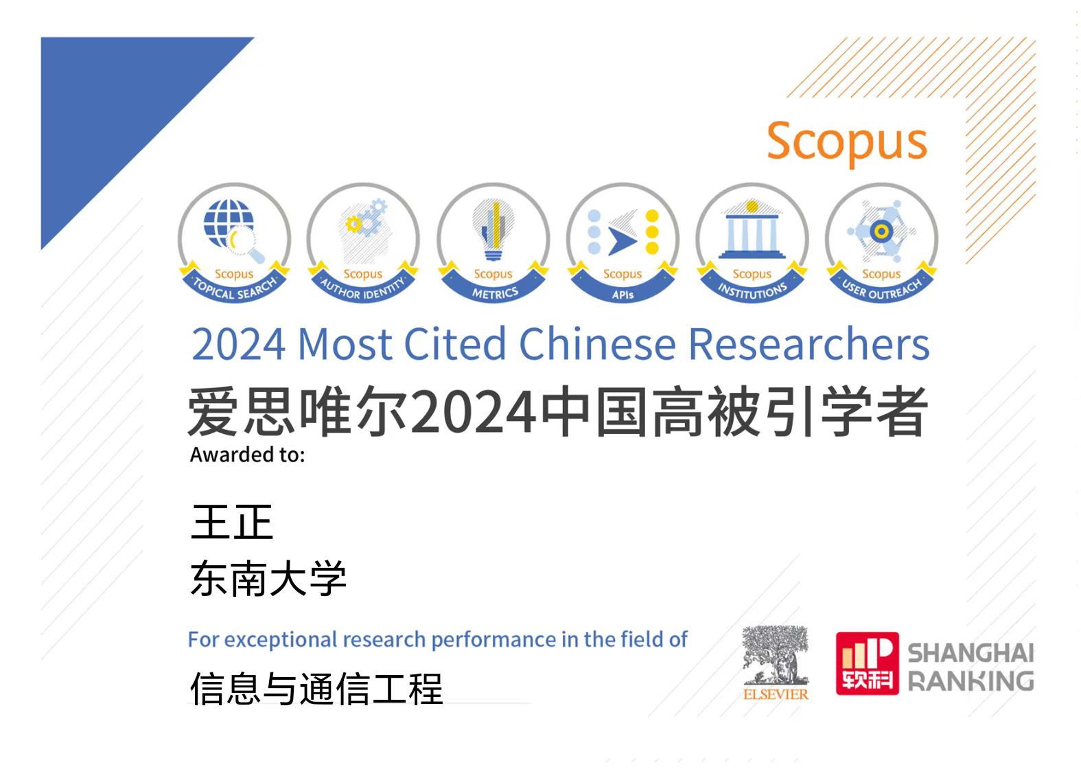 Zheng Wang (Southeast University) Homepage